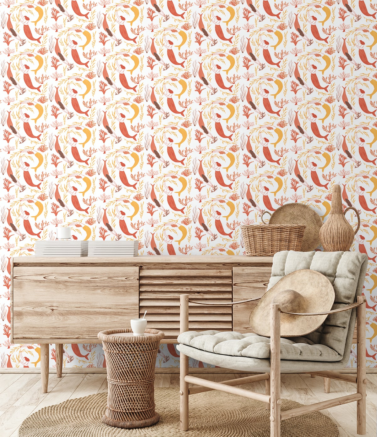 Muses Peel and Stick Removable Wallpaper – Say Decor LLC
