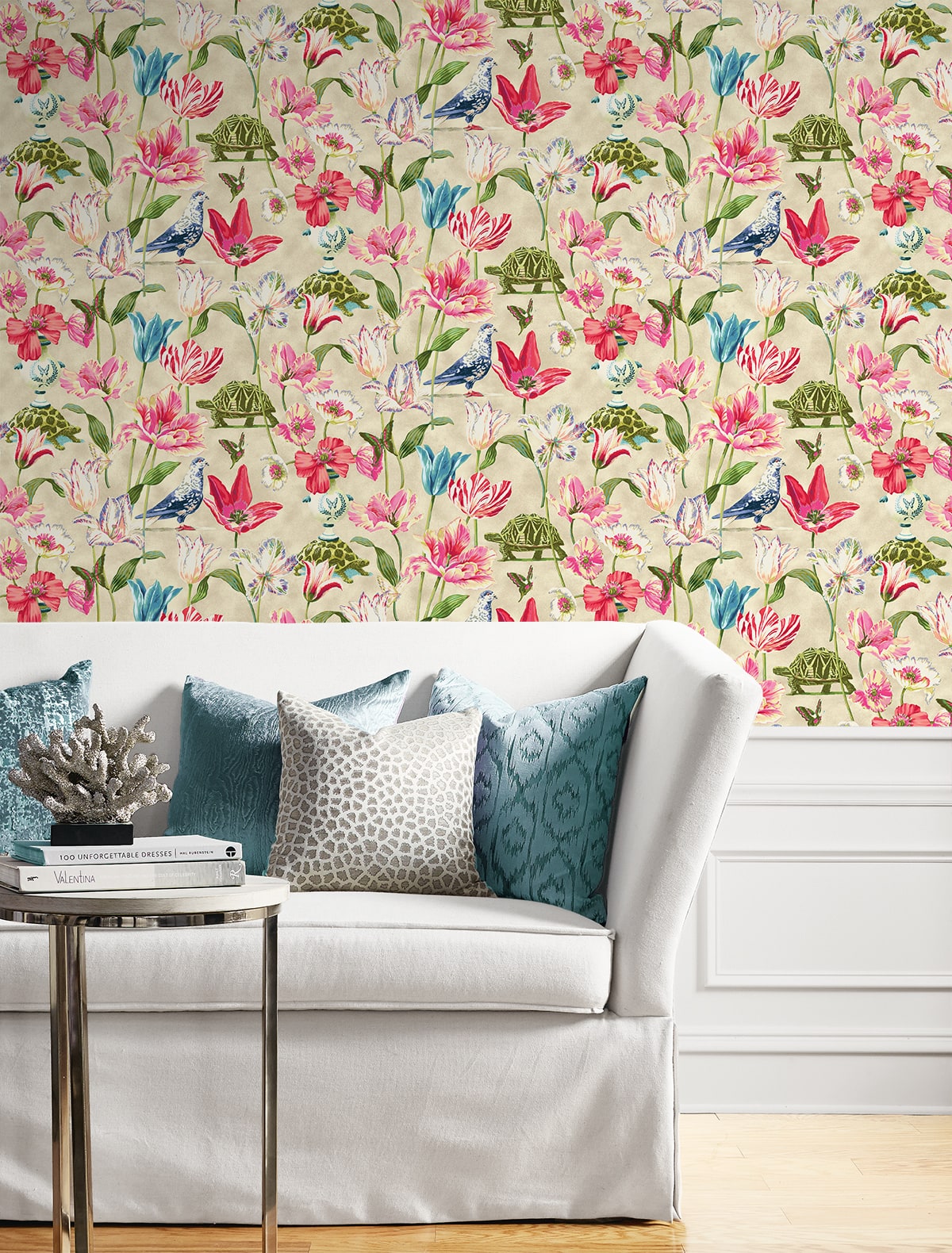 Enchanted Garden Peel and Stick Removable Wallpaper – Say Decor LLC