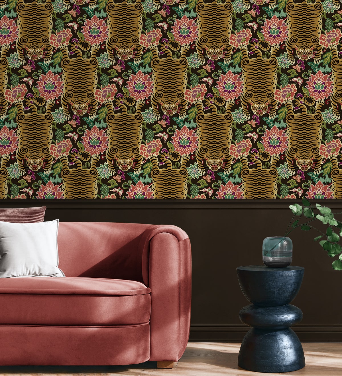 Tiger Eye Peel and Stick Removable Wallpaper – Say Decor LLC