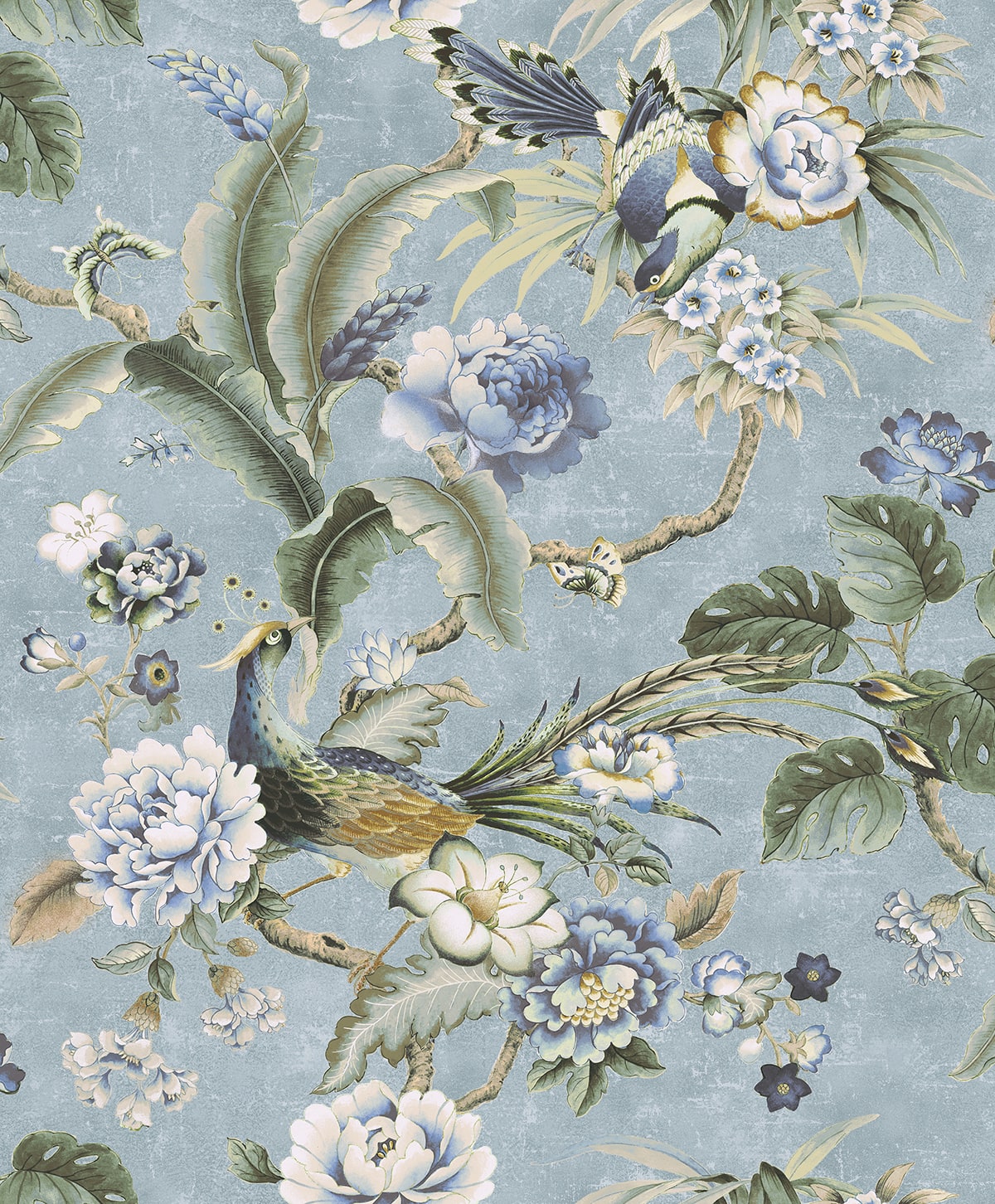 Chinoiserie Wallpaper Fabric