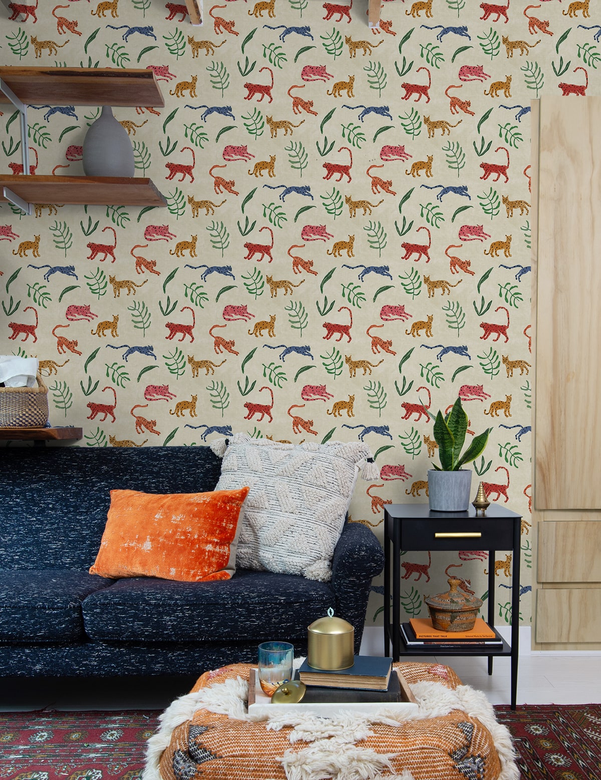 Prance Animal Peel and Stick Removable Wallpaper – Say Decor LLC