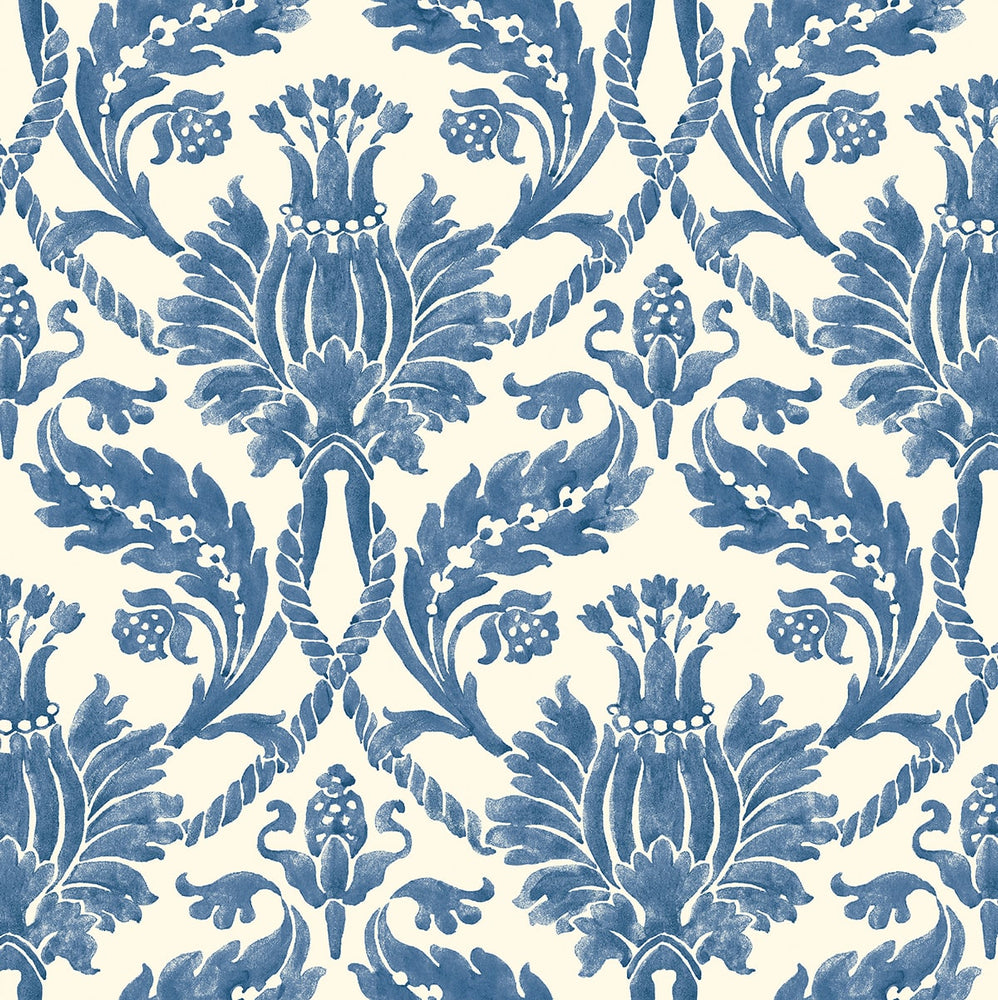 Tulip Time Damask Peel and Stick Removable Wallpaper – Say Decor LLC