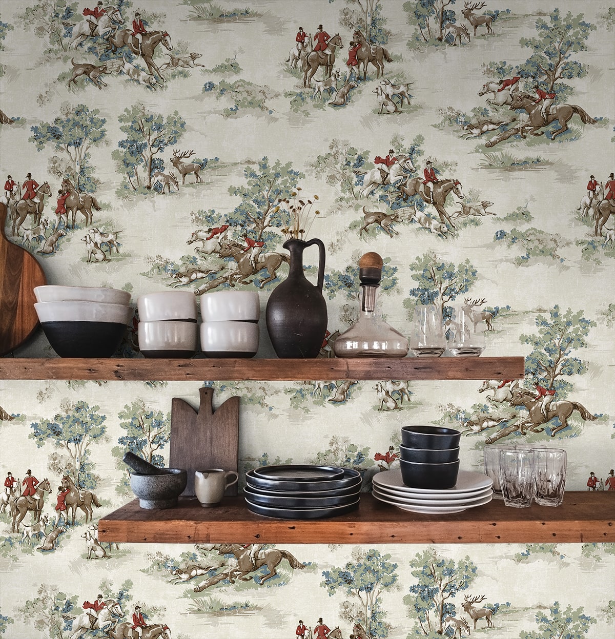 Horse Race Peel and Stick Removable Wallpaper – Say Decor LLC