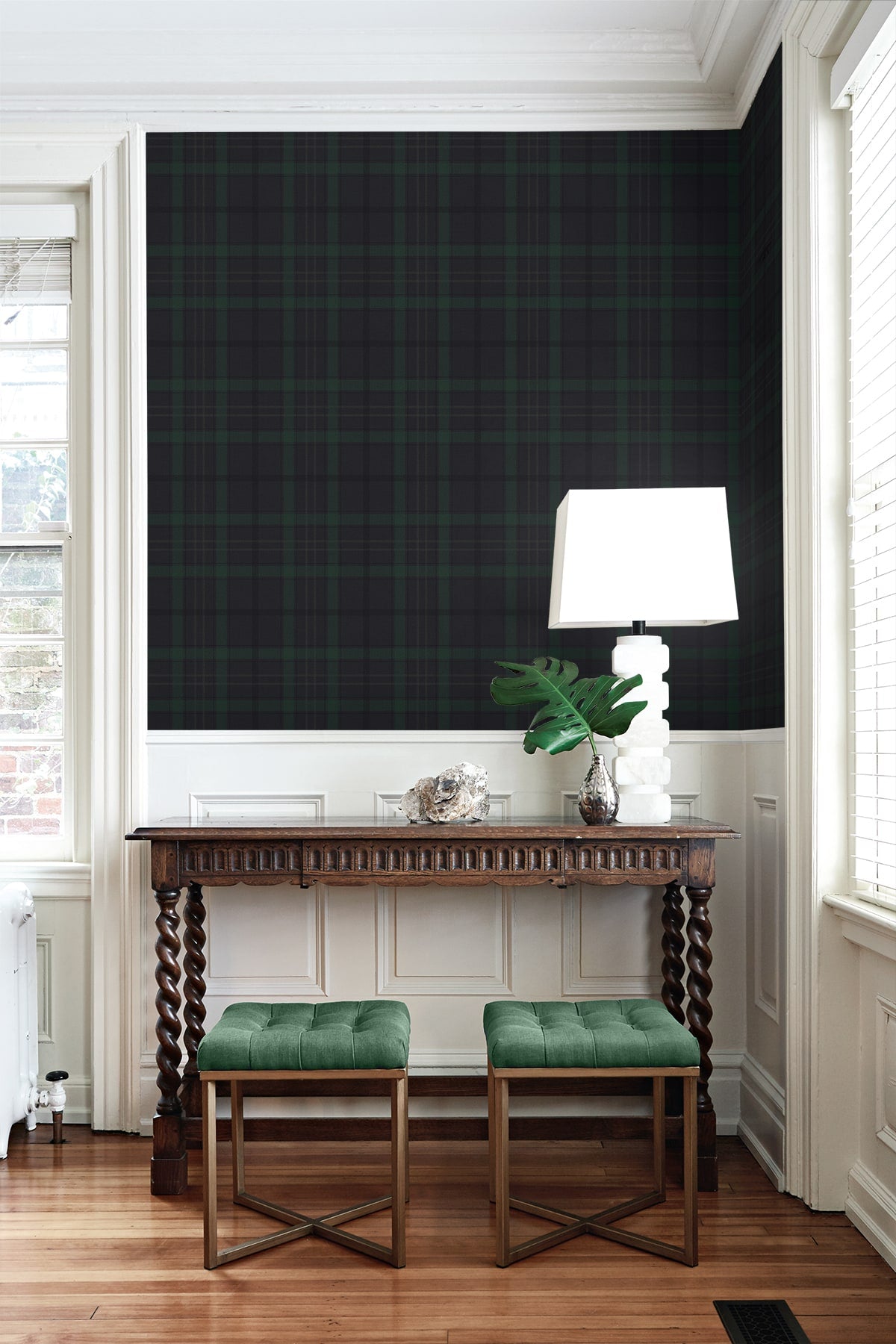 Tailor Plaid Premium Peel and Stick Removable Wallpaper – Say Decor LLC