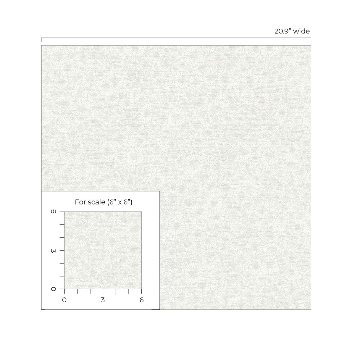 White Heron Windham Shells Abstract Unpasted Wallpaper – Say Decor LLC