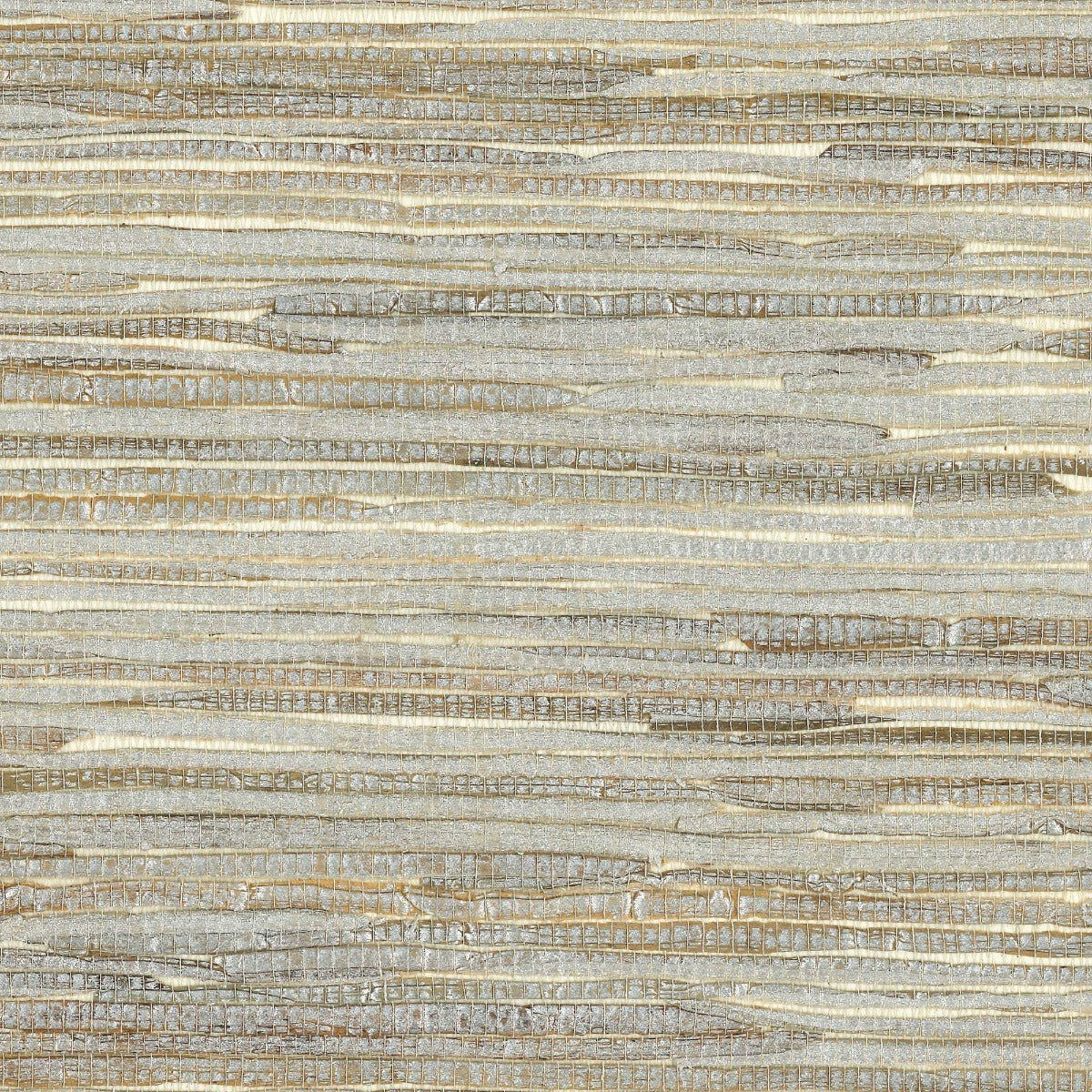 Metallic Silver Java Grasscloth Unpasted Wallpaper – Say Decor LLC